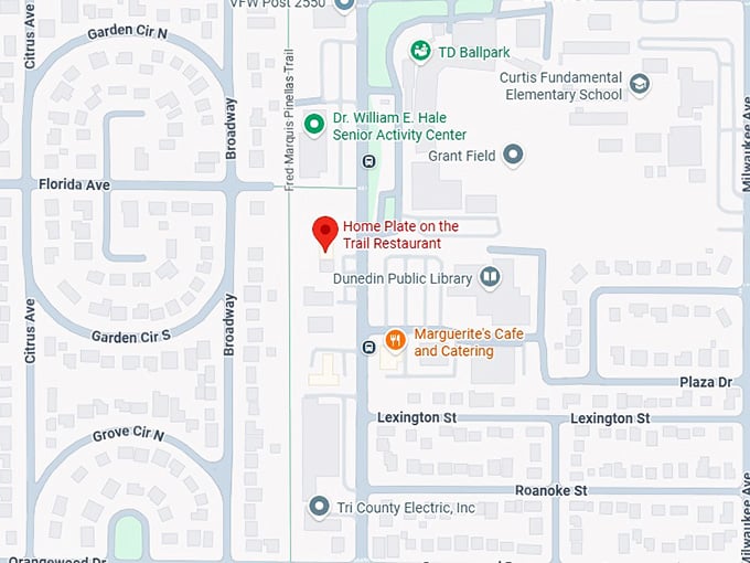 16. home plate on the trail restaurant map