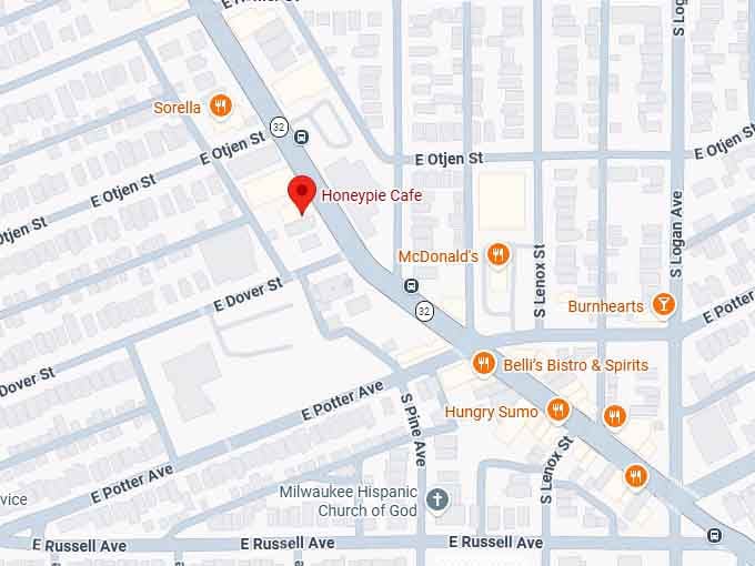 16. honeypie cafe map