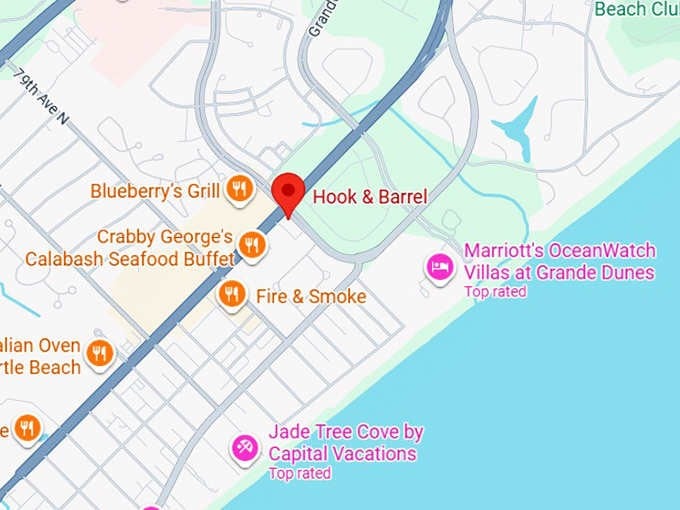 16. hook & barrel map