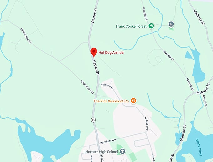 16. hot dog annie's map