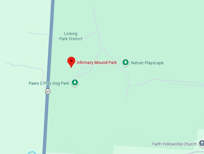 16. infirmary mound park map