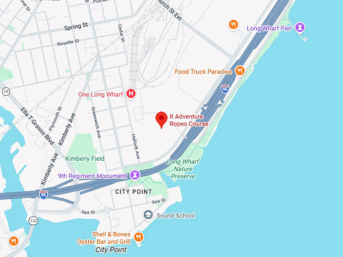 16. it adventure ropes course map