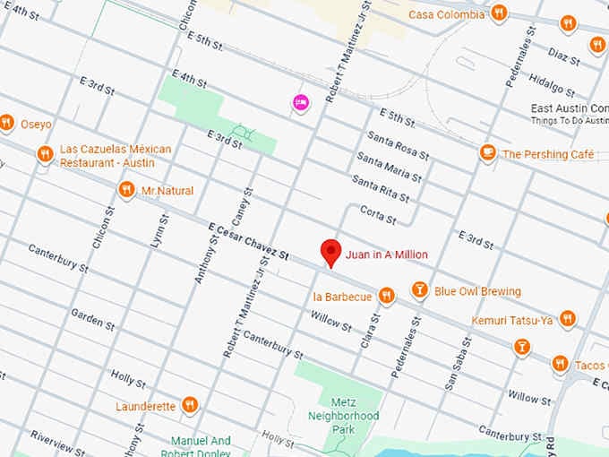 16. juan in a million map