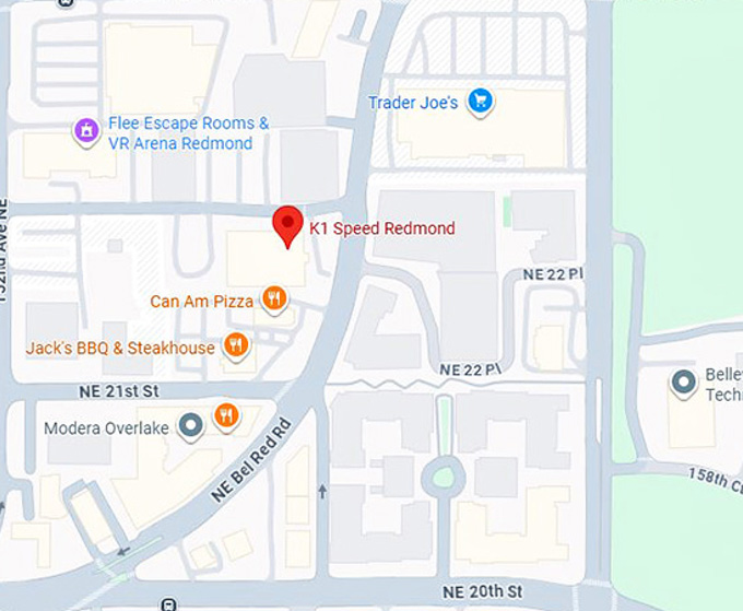 16. k1 speed redmond map