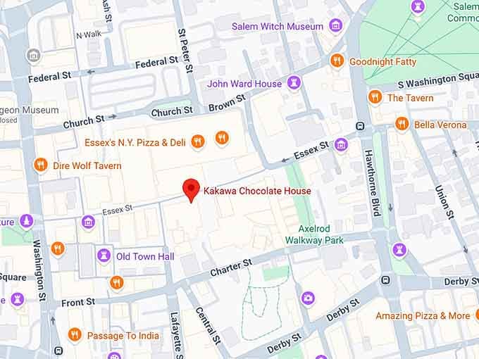 16. kakawa chocolate house map