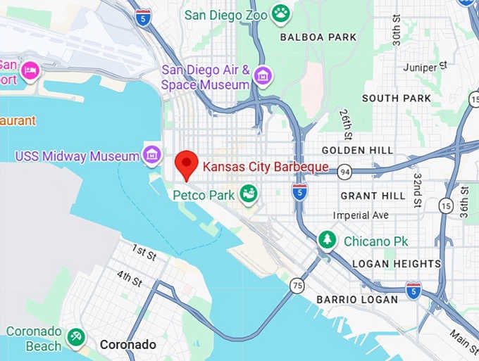 16. kansas city barbeque map