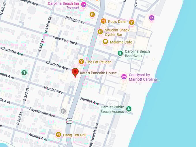 16. kate&rsquo;s pancake house map