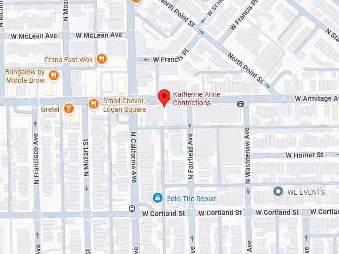 16. katherine anne confections (2745 w armitage ave) map