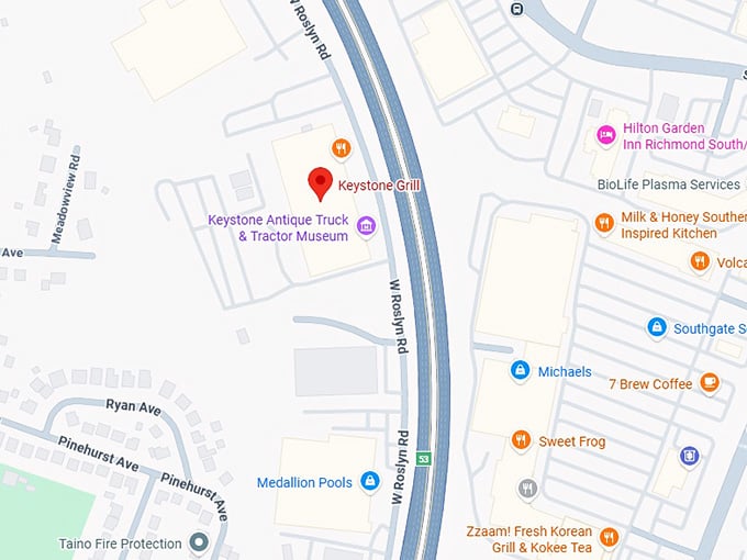 16. keystone grill map