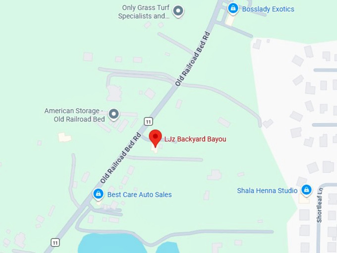 16. ljz backyard bayou's map