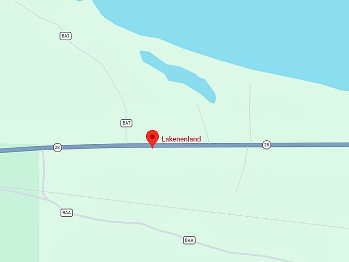 lakenenland map