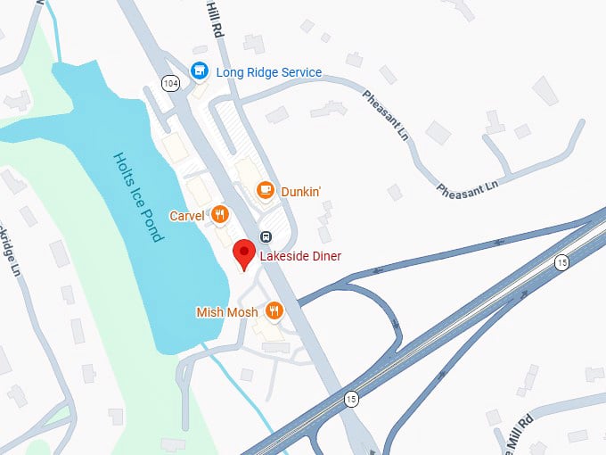 16. lakeside diner map