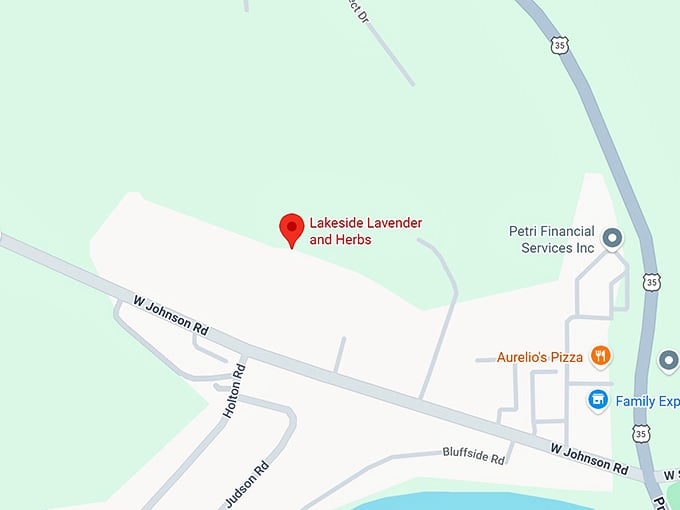 16. lakeside lavender and herbs map