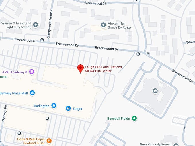 16. laugh out loud stations mega fun center map