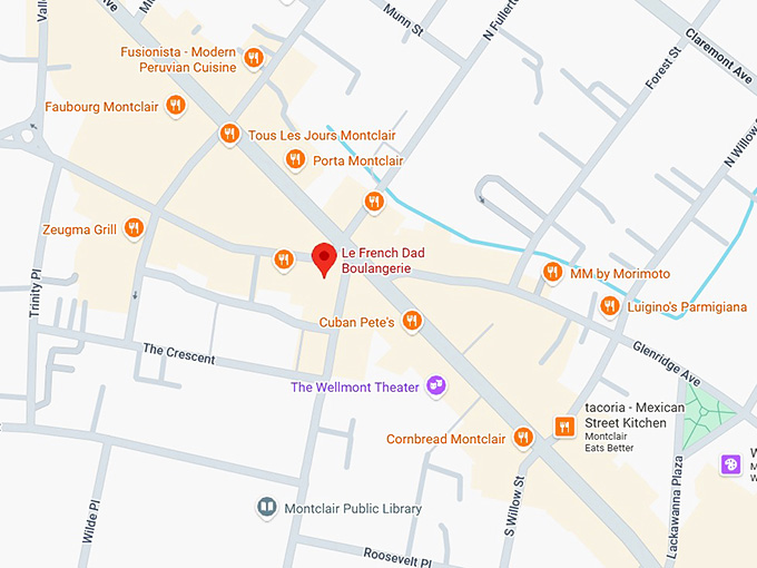 16. le french dad boulangerie map