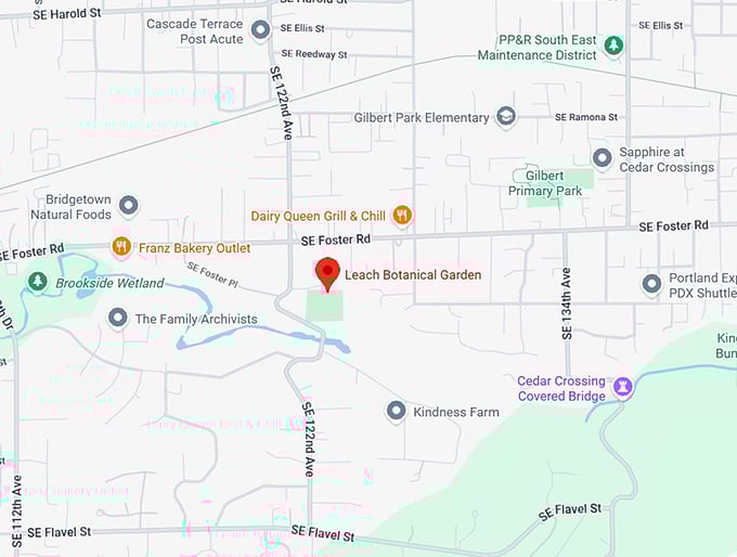 16. leach botanical garden map