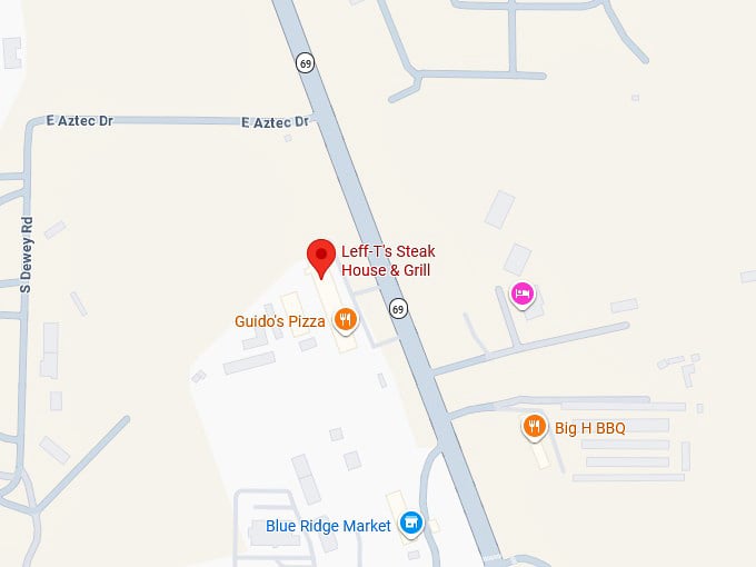 16. leff t&rsquo;s steak house & grill map