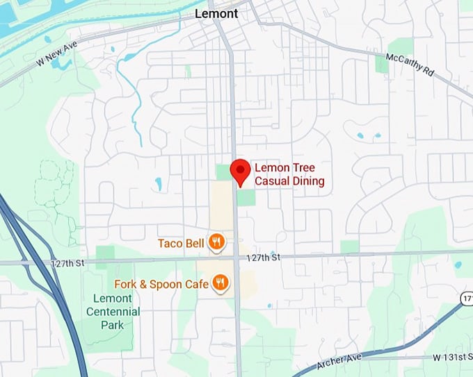 16. lemon tree casual dining map