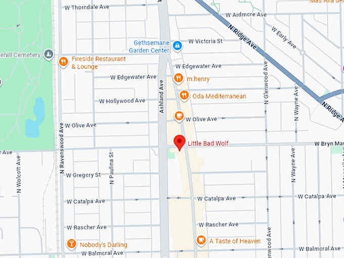 16. little bad wolf map