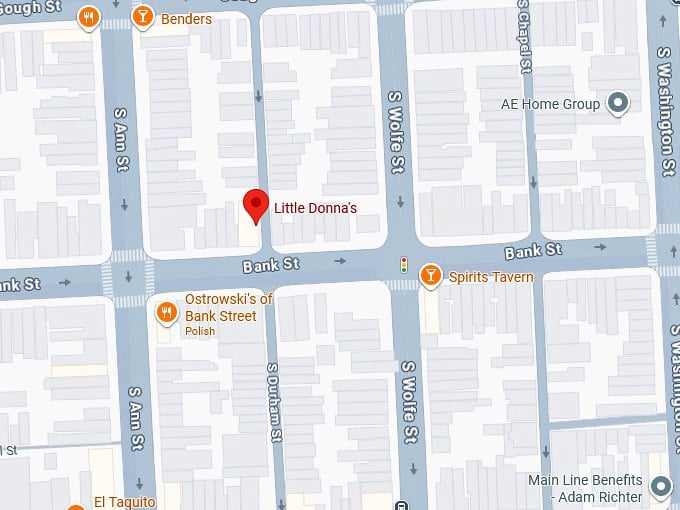 16. little donna's map