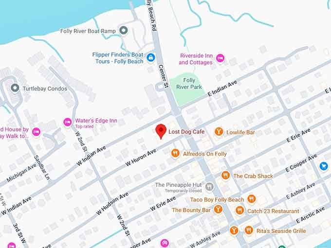 16. lost dog cafe map