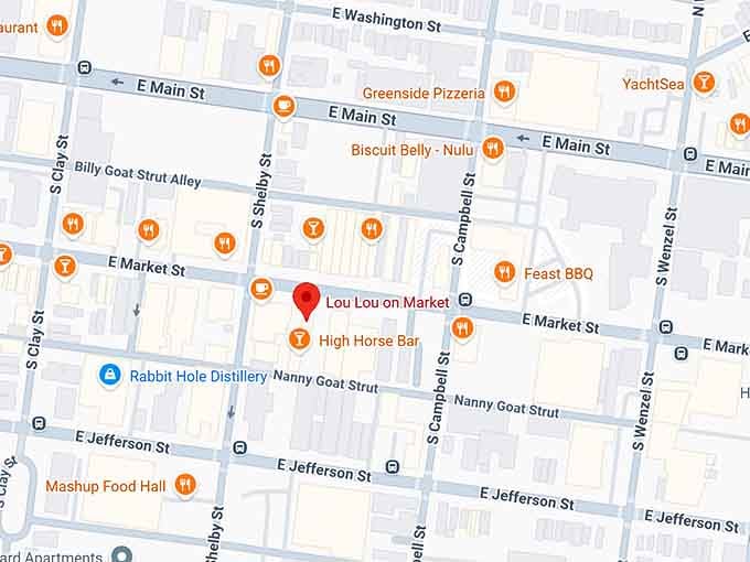 16. lou lou on market map