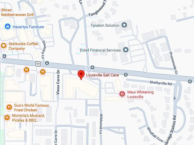16. louisville salt cave map