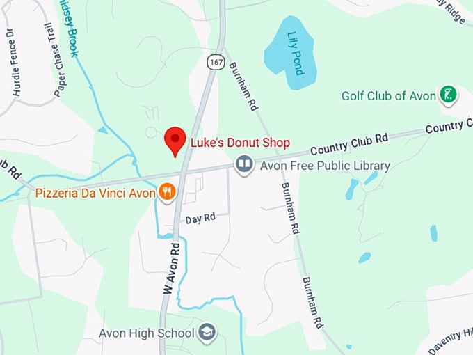 16. luke's donut shop inc map