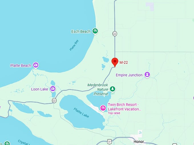 16. m 22 scenic drive map