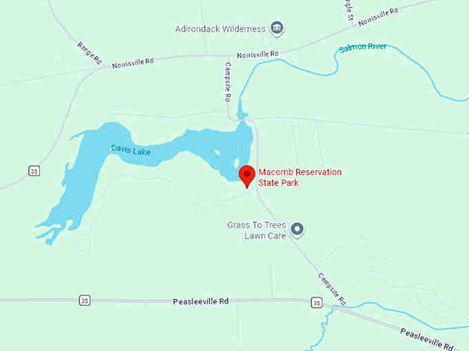 16. macomb reservation state park map