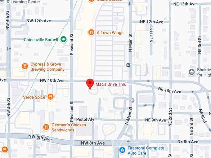 mac's drive thru map