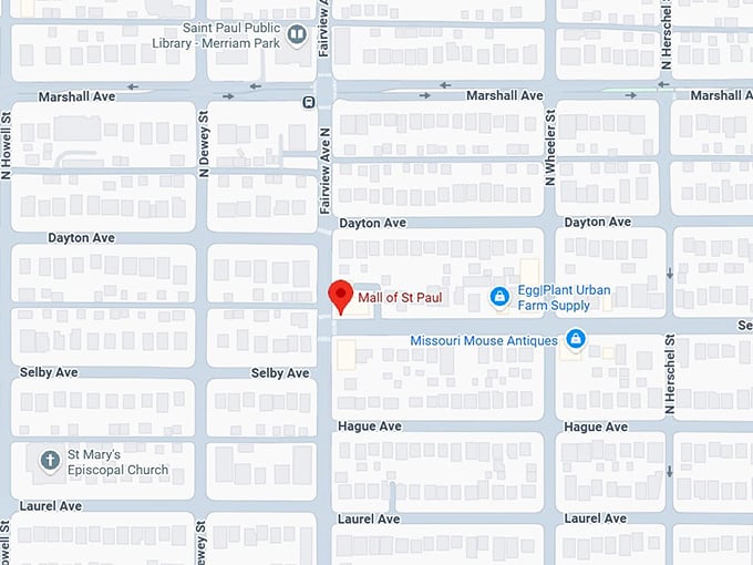 16. mall of st paul map