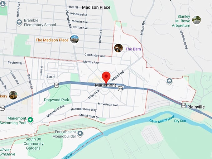 16. mariemont, oh map