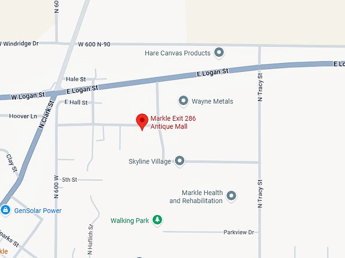 16. markle exit 286 antique mall map