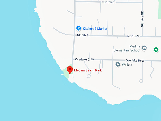 16. medina beach park map