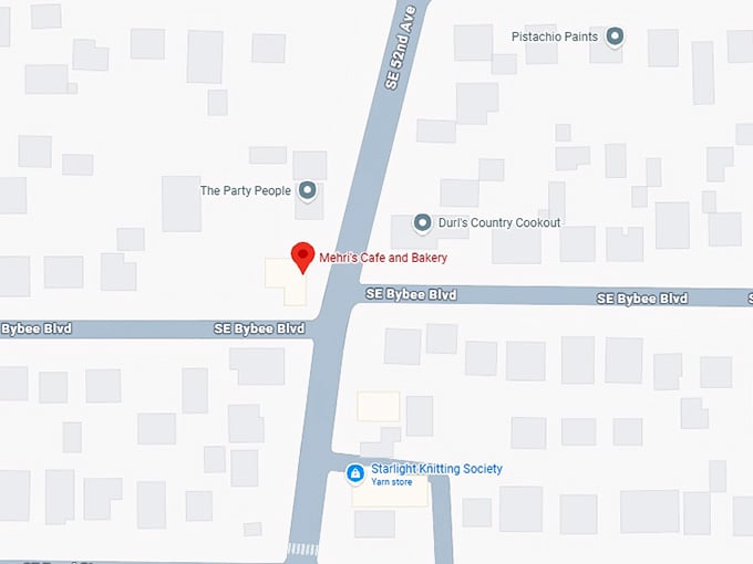 16. mehri's cafe and bakery map