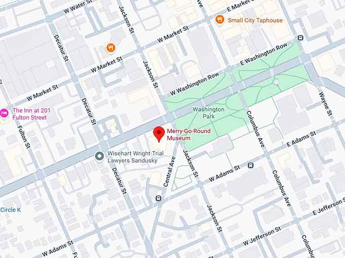16. merry go round museum map