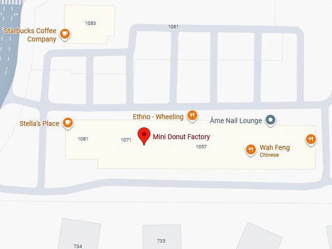 16. mini donut factory's map