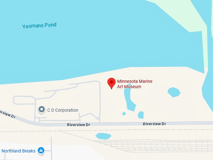16. minnesota marine art museum map