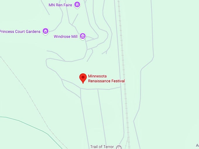 16. minnesota renaissance festival map