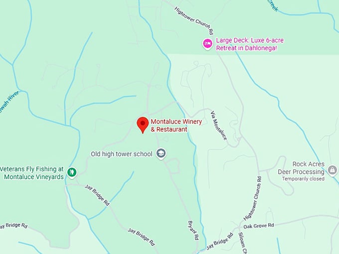 16. montaluce winery & restaurant map