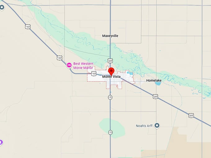 16. monte vista map
