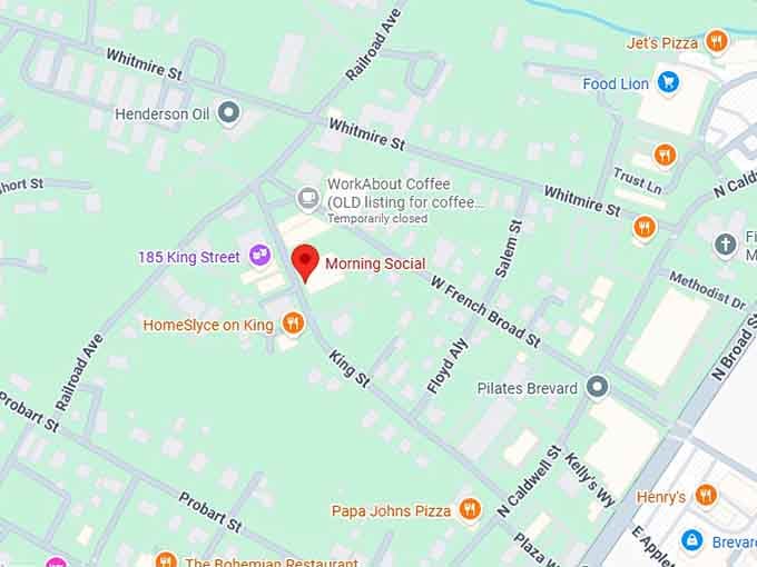 16. morning social map