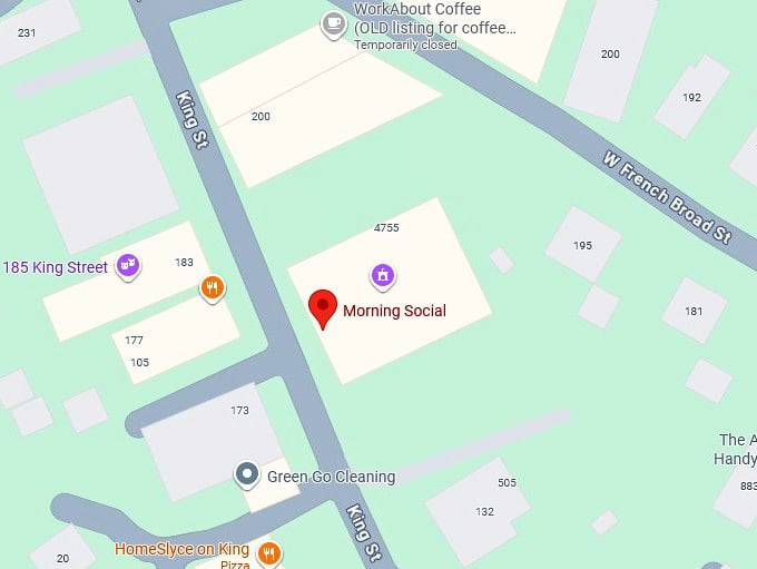 16. morning social's map