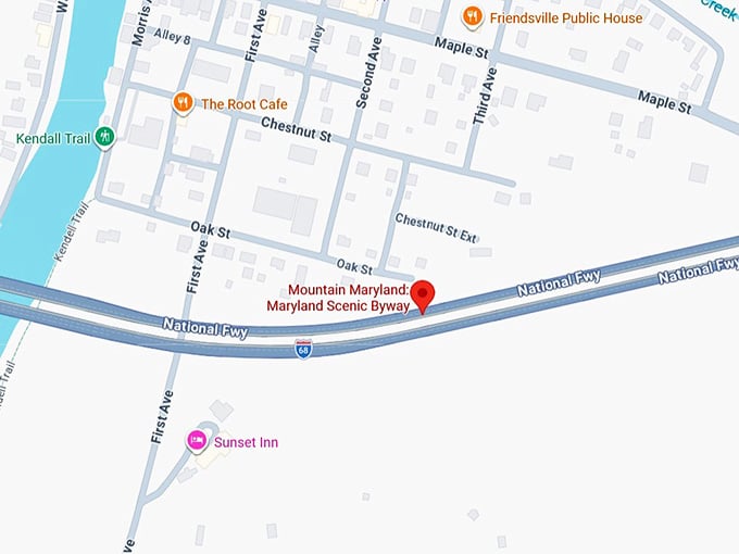 16. mountain maryland byway map