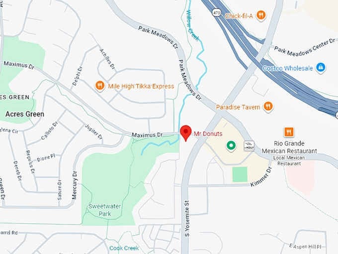 16. mr. donuts map