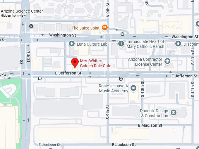 16. mrs. white&rsquo;s golden rule cafe map