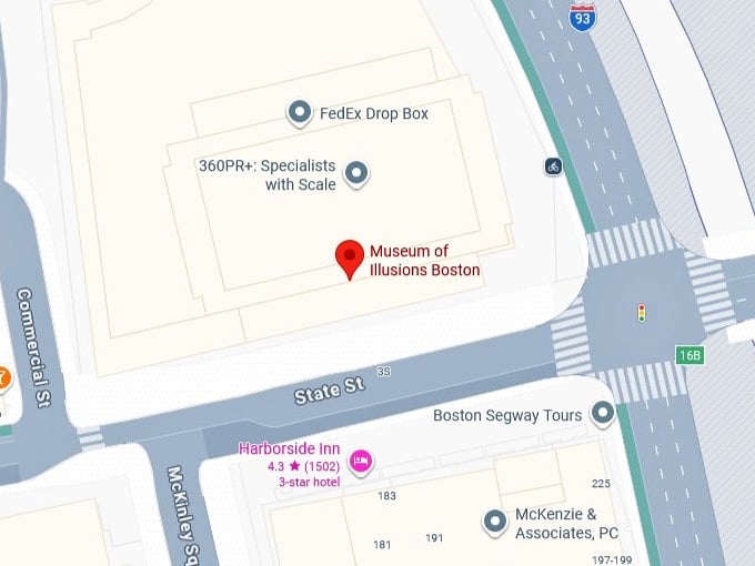 16. museum of illusions boston map