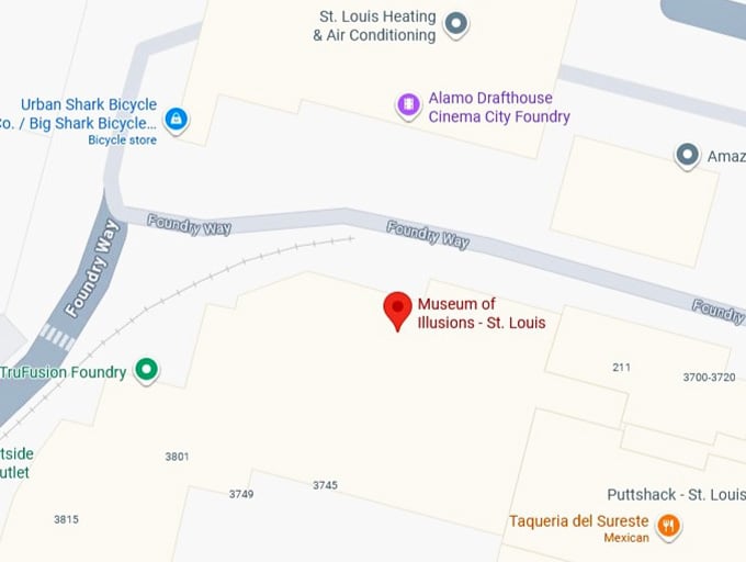 16. museum of illusions st. louis map