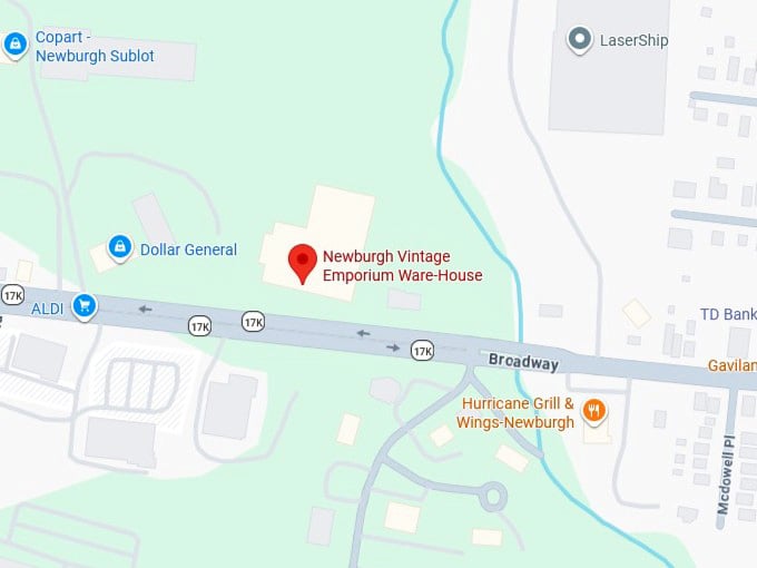 16. newburgh vintage emporium ware house map